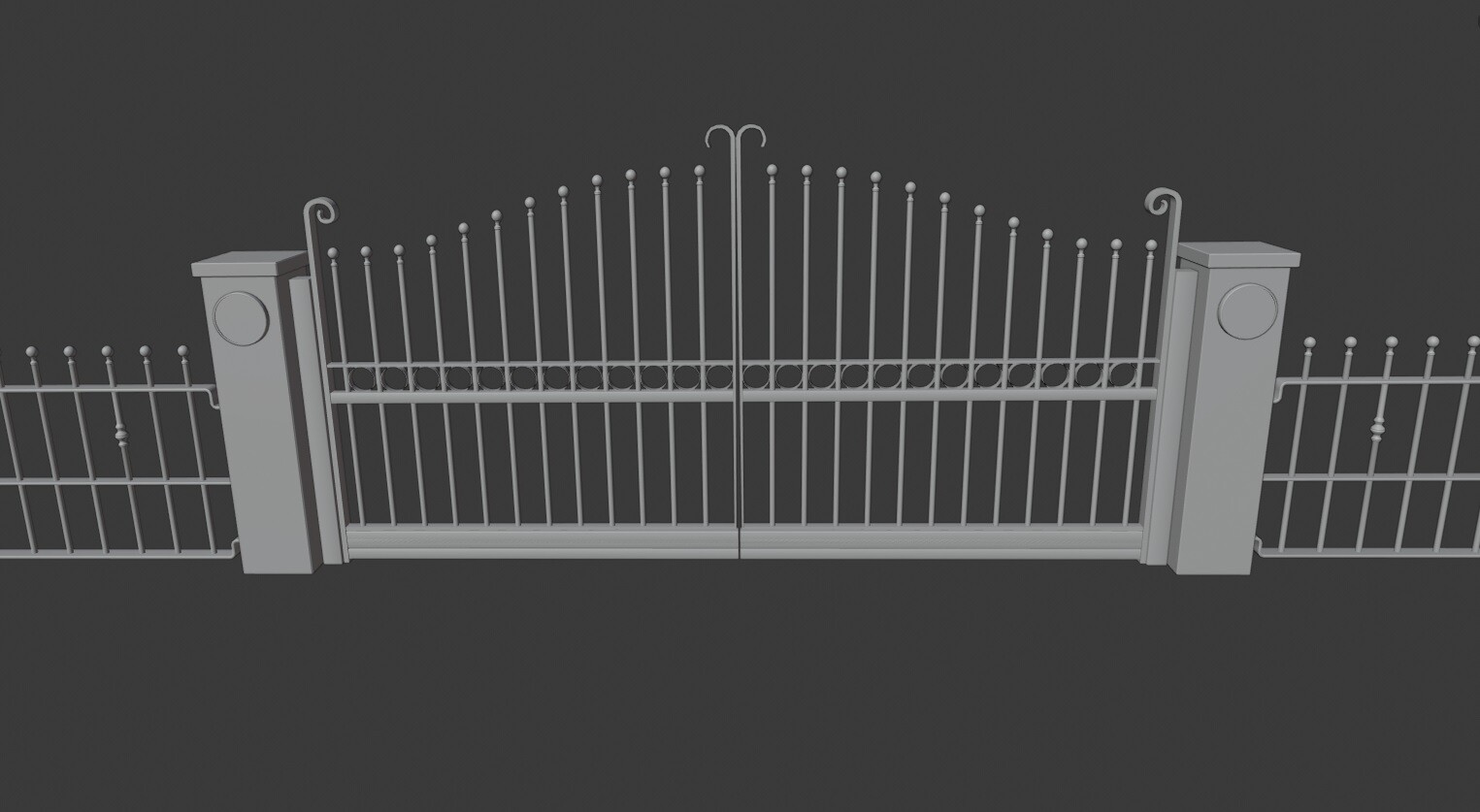 ArtStation - Electric Gates | Game Assets