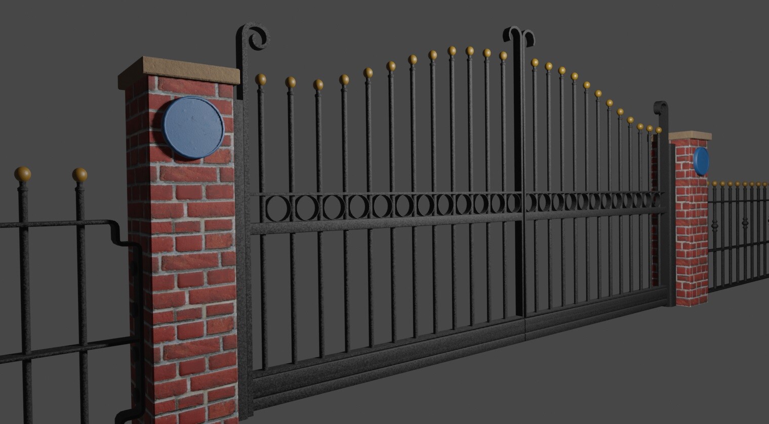 ArtStation - Electric Gates | Game Assets