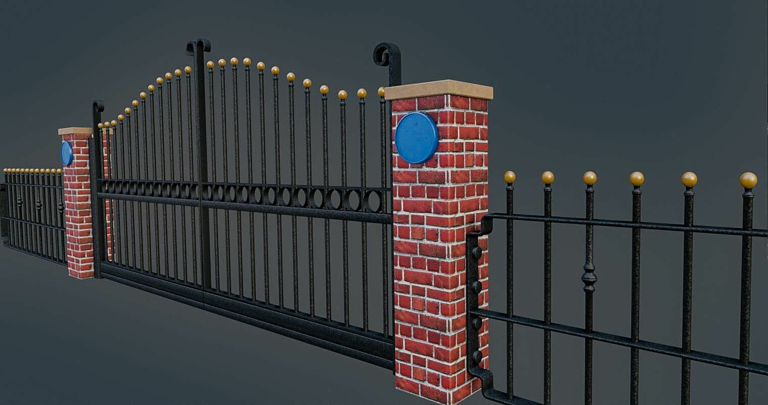 ArtStation - Electric Gates | Game Assets