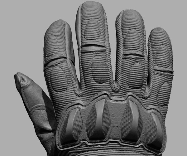 ArtStation - Tactical Gloves 035 | Game Assets