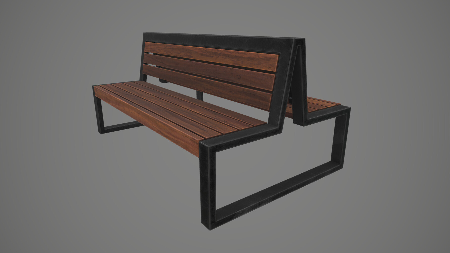 ArtStation - Double Bench | Game Assets