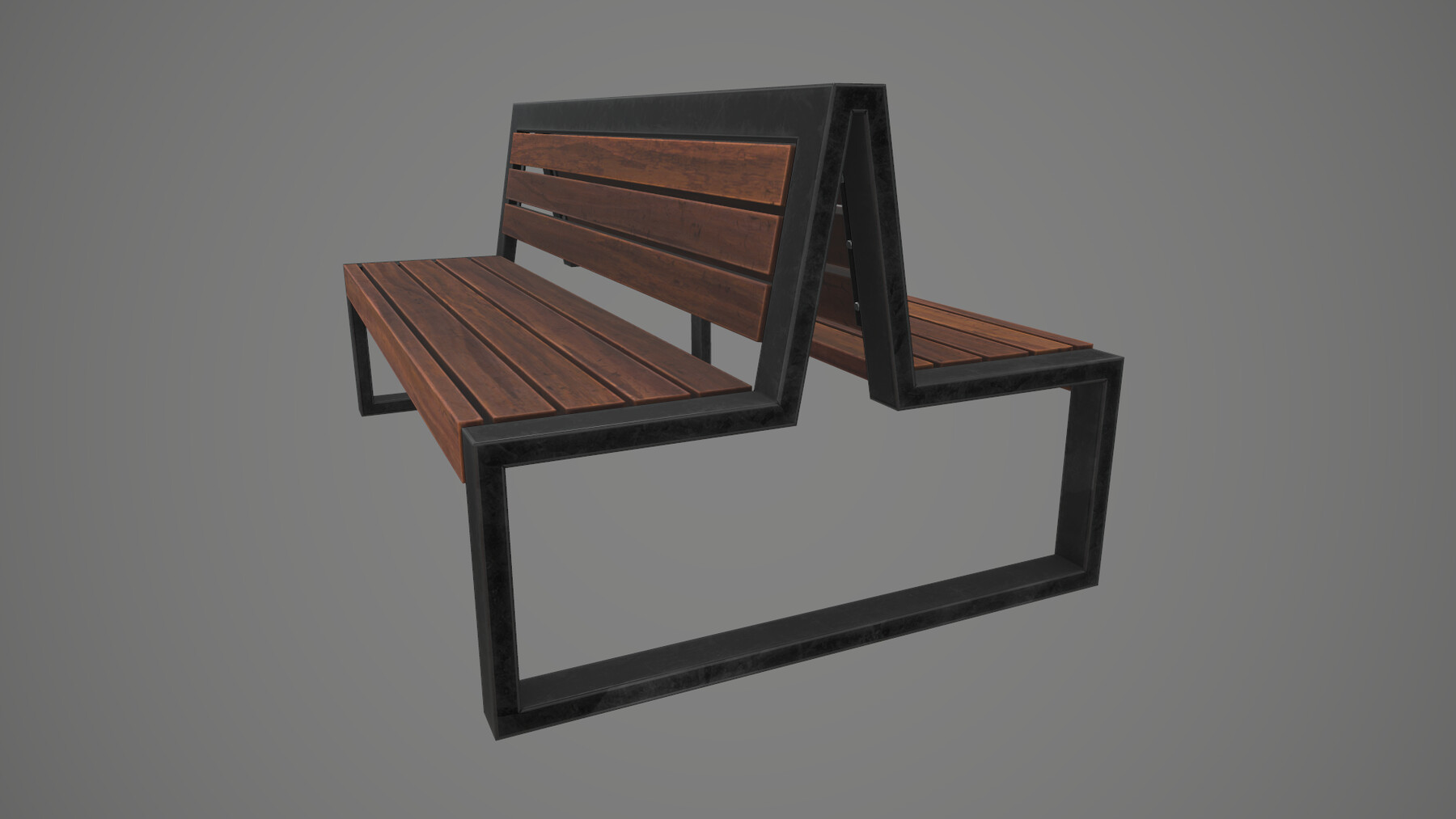ArtStation - Double Bench | Game Assets