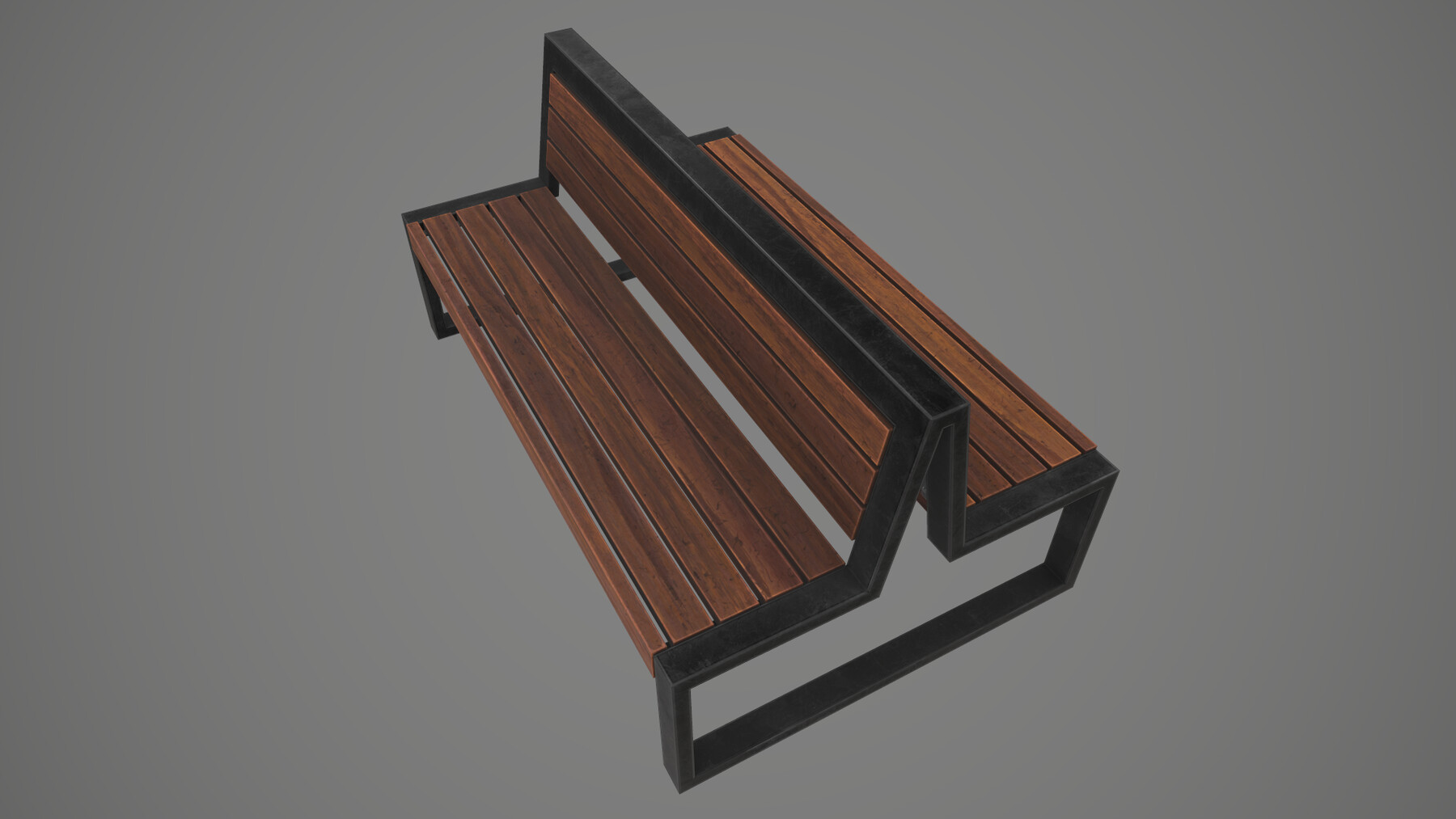 ArtStation - Double Bench | Game Assets