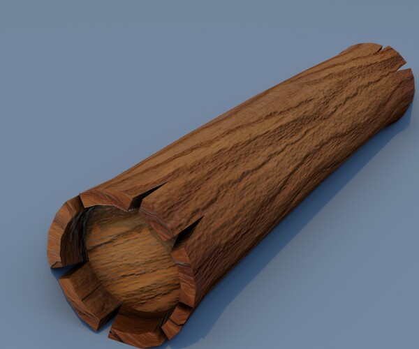 ArtStation - Cartoon Tree Branch 3D Model | Game Assets