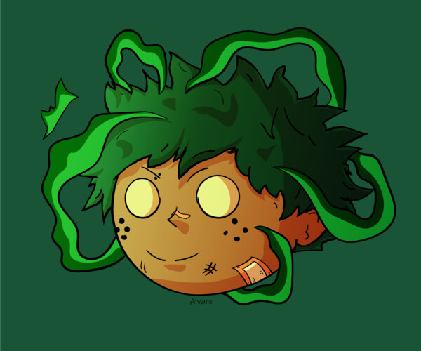 ArtStation - Deku icon | Artworks