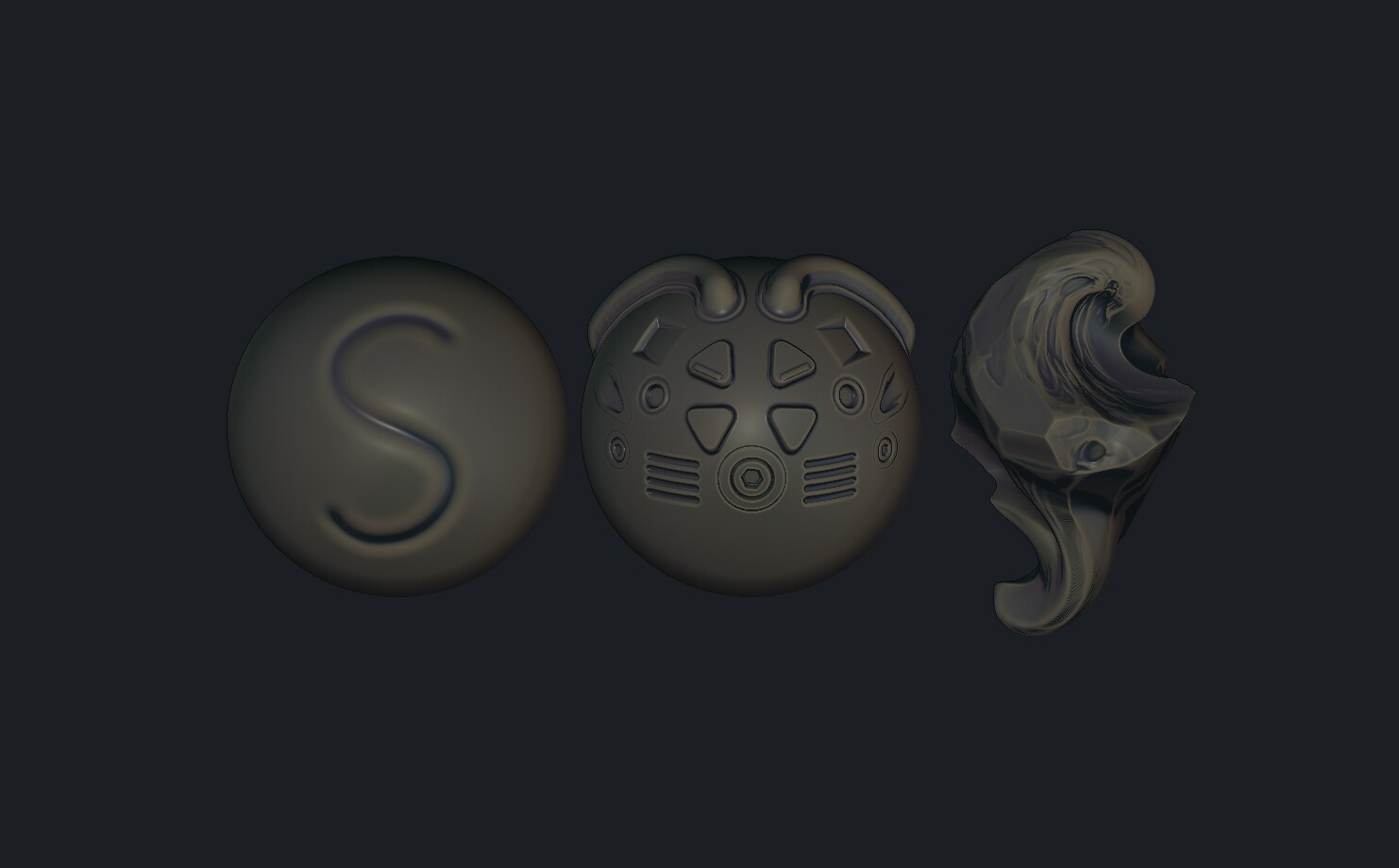 ArtStation - 37 ZBrush Matcaps ( Materials ) | Resources