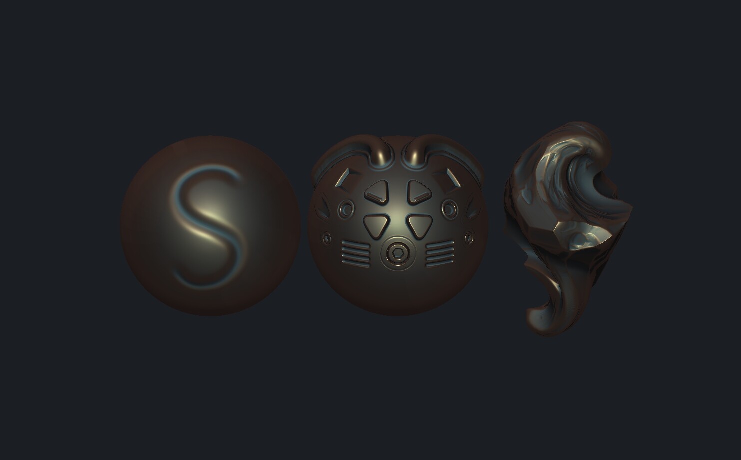 ArtStation - 37 ZBrush Matcaps ( Materials ) | Resources
