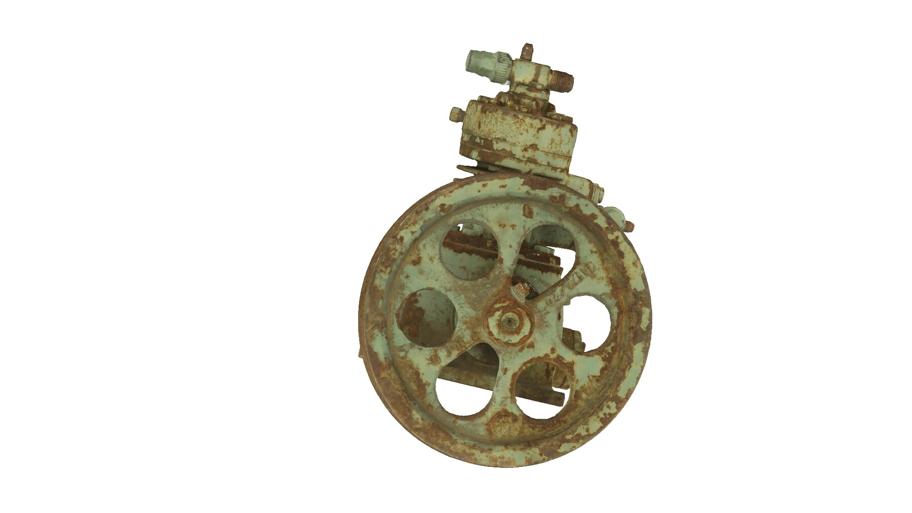 ArtStation - Rusty Air Compressor Raw Scanned 3D Model | Resources