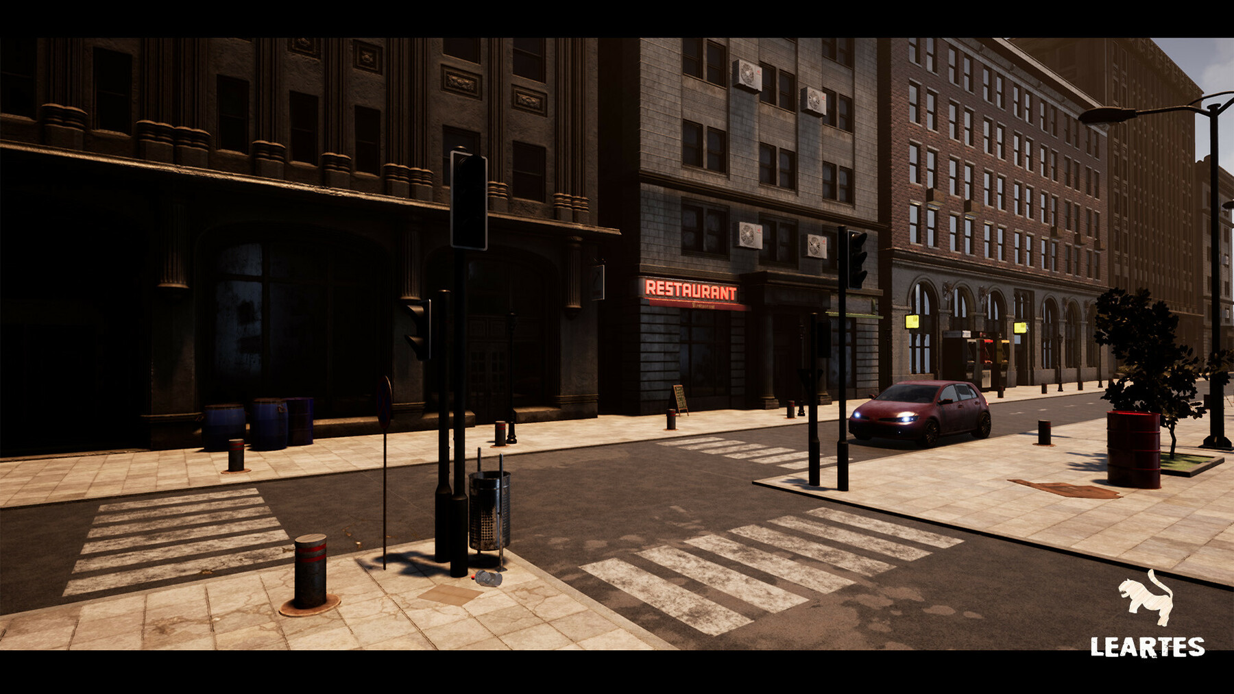 ArtStation - Modern City Downtown with Interiors Megapack (Modular ...