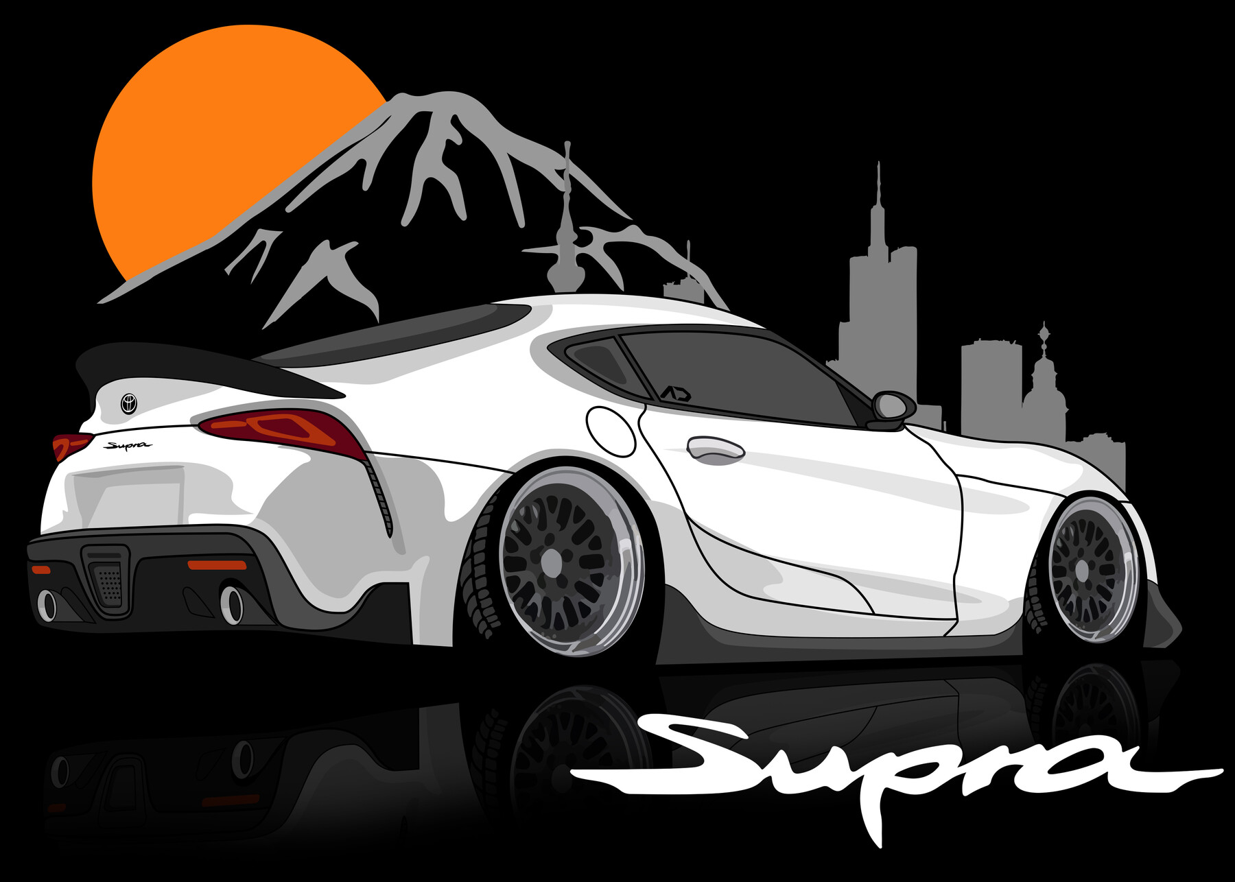 ArtStation - Toyota GR Supra | Artworks