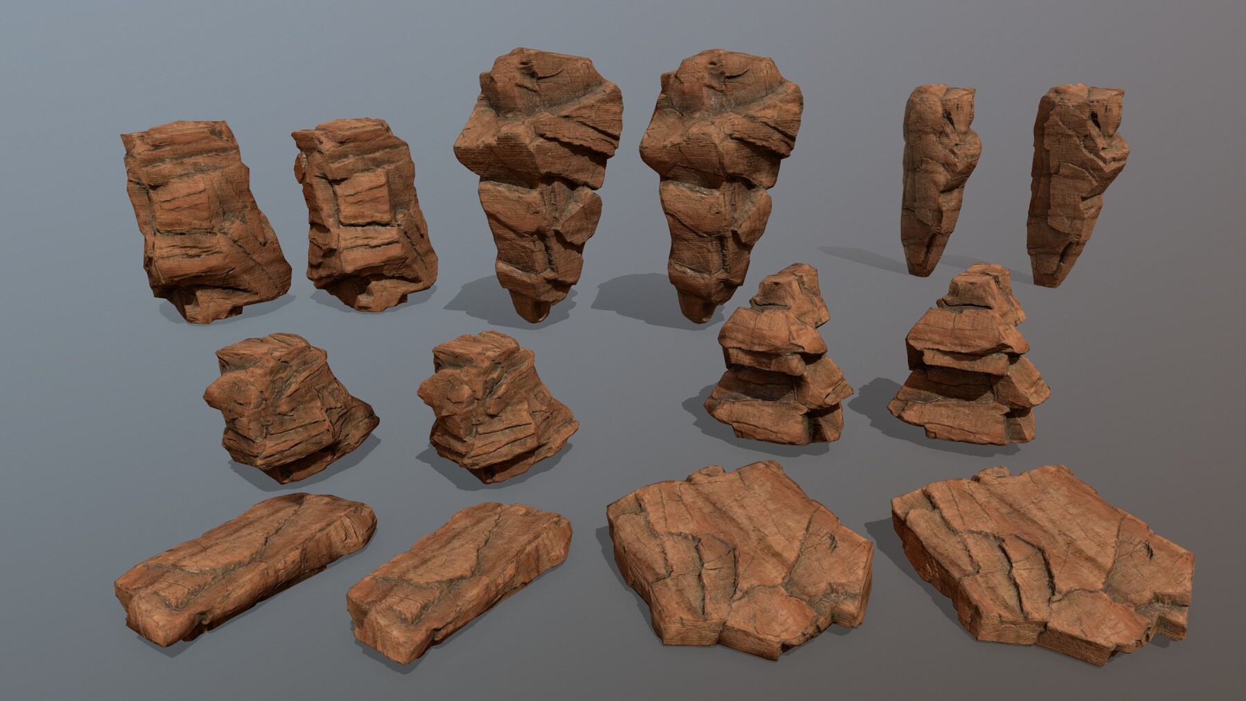 ArtStation - Sandstone Set | Game Assets