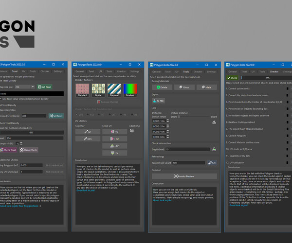 ArtStation - Polygon Tools 2 | Resources