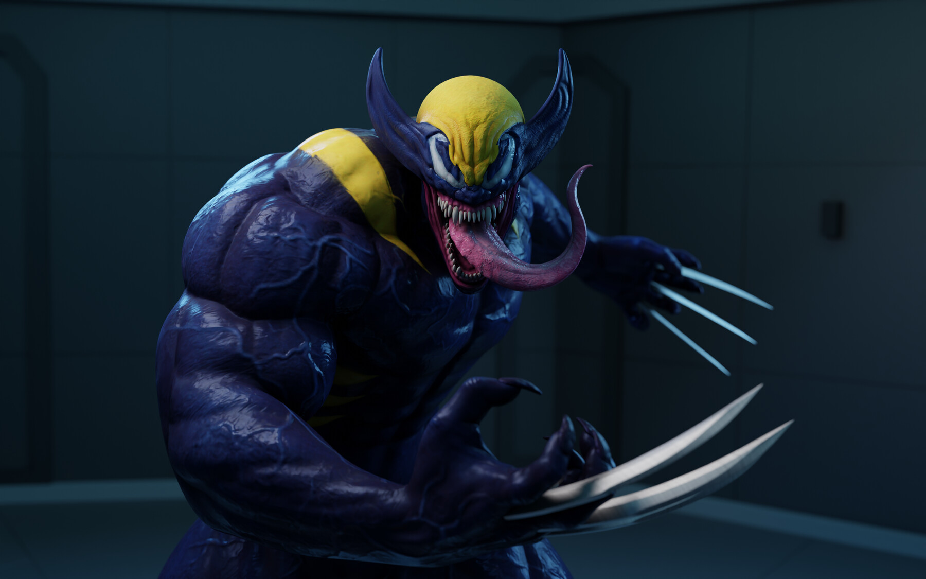 ArtStation - Master ZBrush Character Detailing: Venom Symbiote Video ...