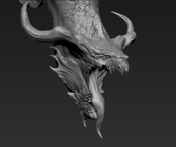ArtStation - Dragon Bust | Resources