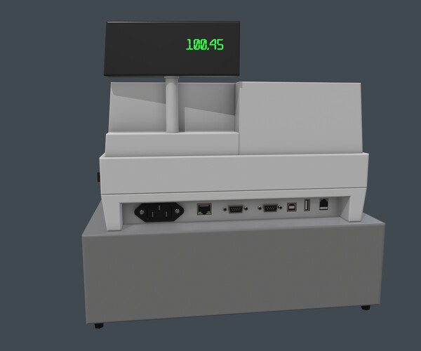 ArtStation - Cash Register | Game Assets