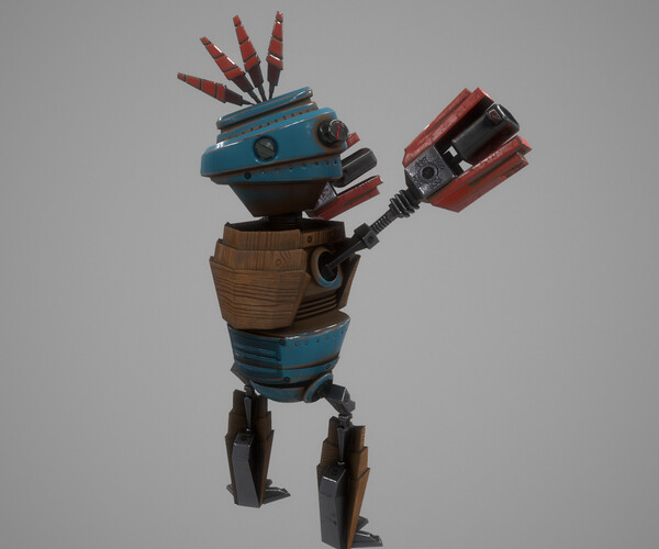 ArtStation - TOY-BOT | Game Assets