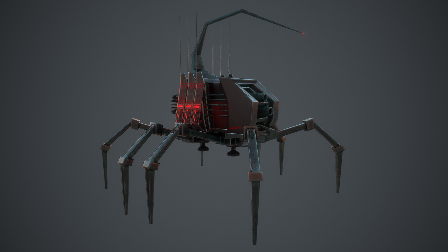 ArtStation - SPIDER-BOT | Game Assets