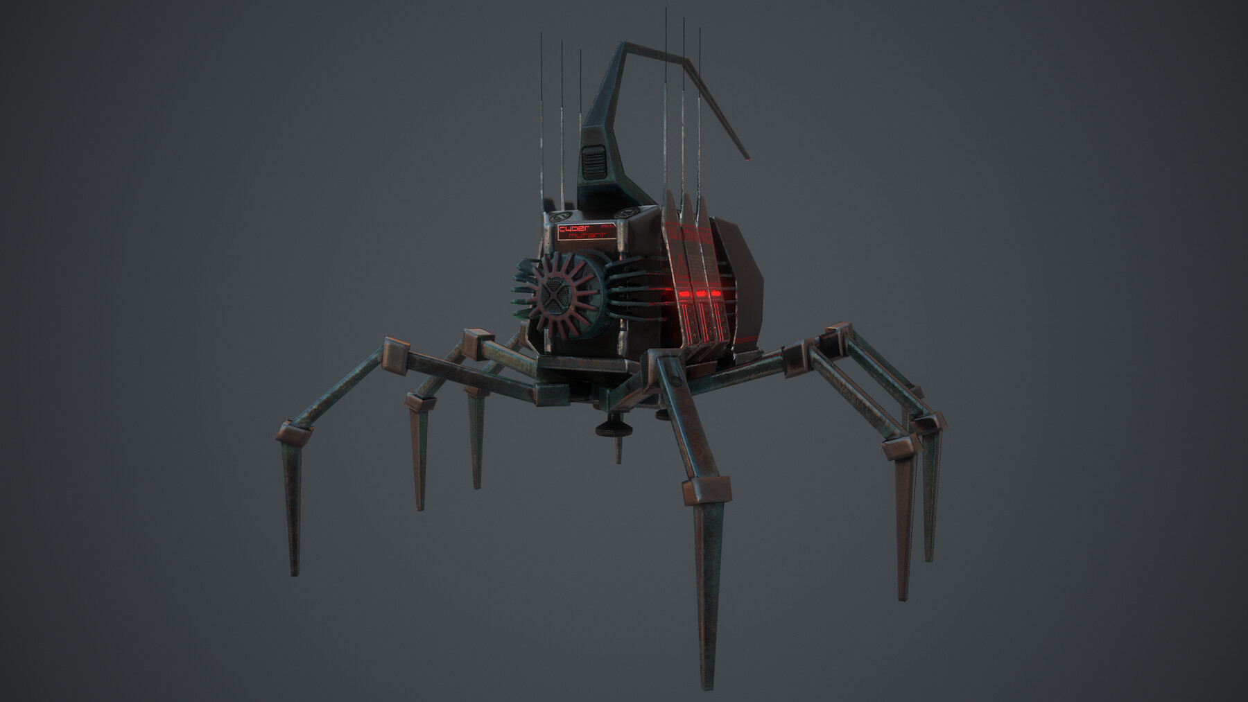 ArtStation - SPIDER-BOT | Game Assets