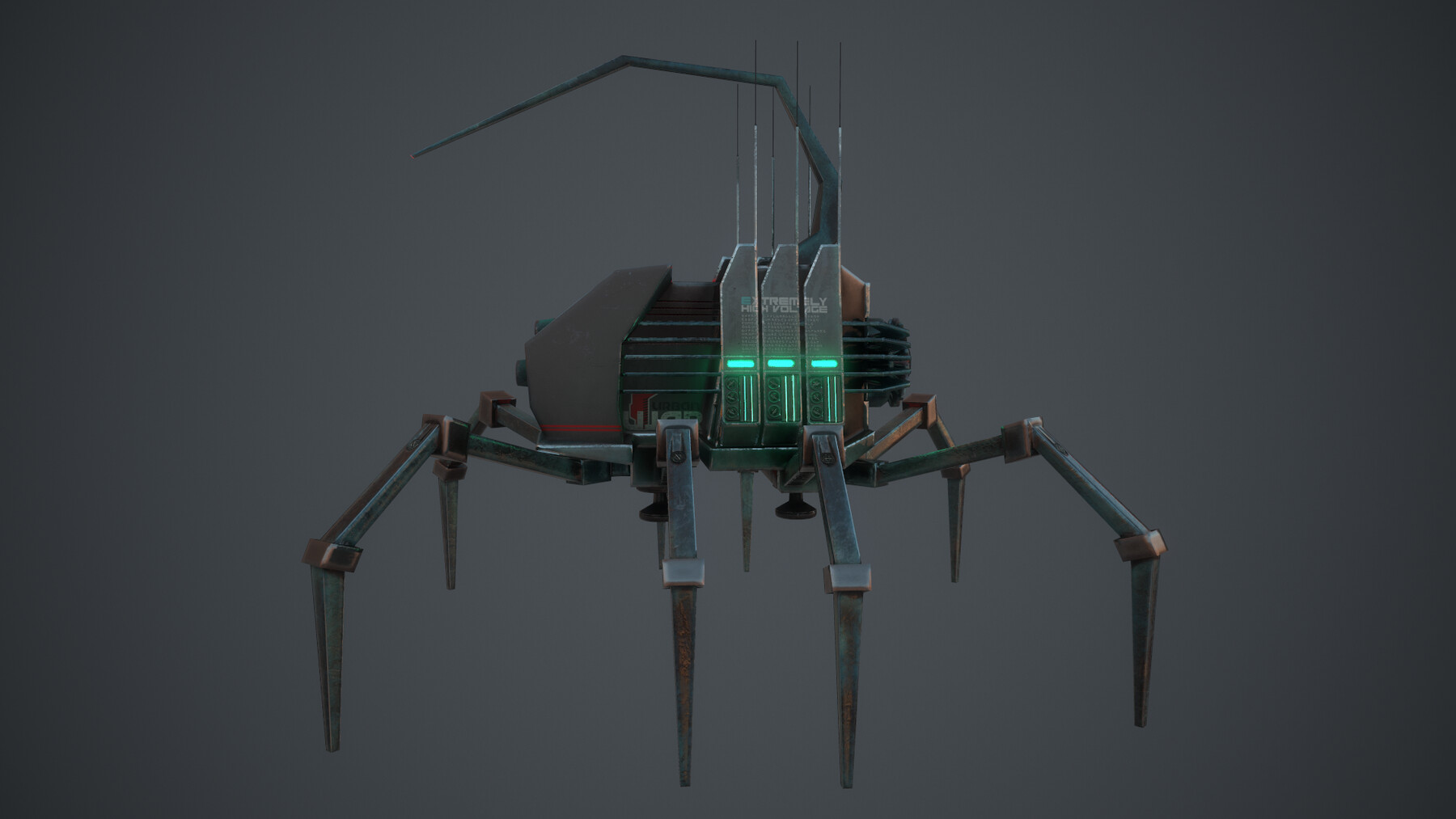 ArtStation - SPIDER-BOT | Game Assets