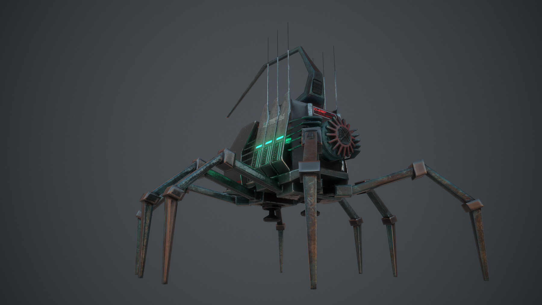ArtStation - SPIDER-BOT | Game Assets