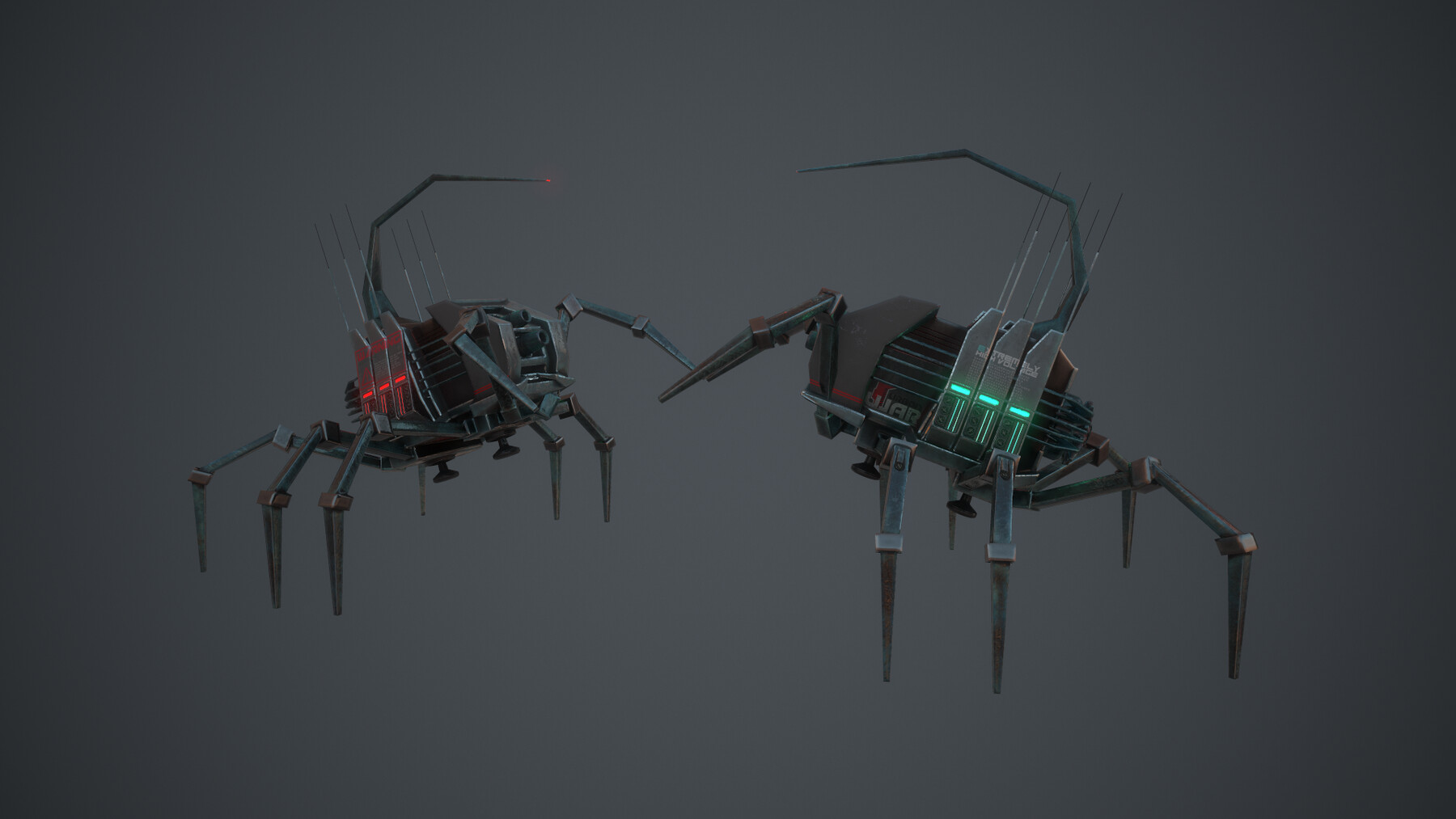ArtStation - SPIDER-BOT | Game Assets