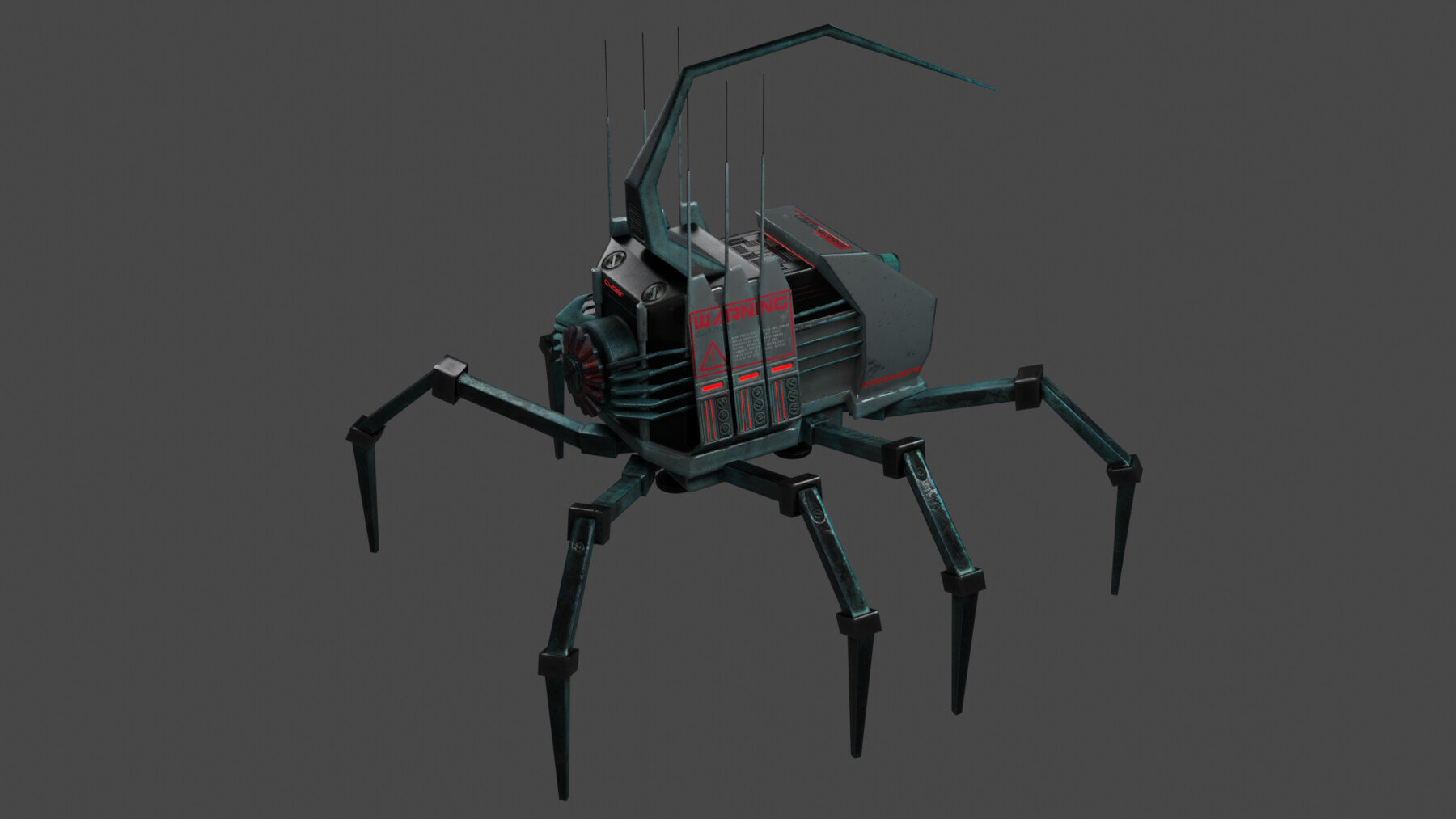 ArtStation - SPIDER-BOT | Game Assets