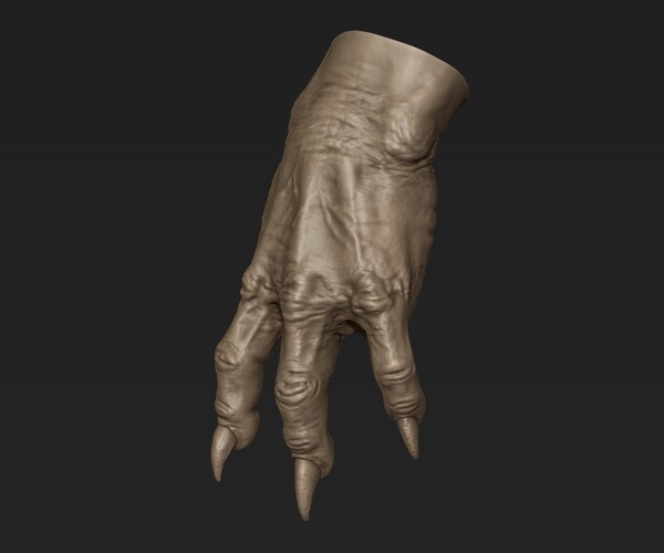 ArtStation - Creature Hand 1 | Resources