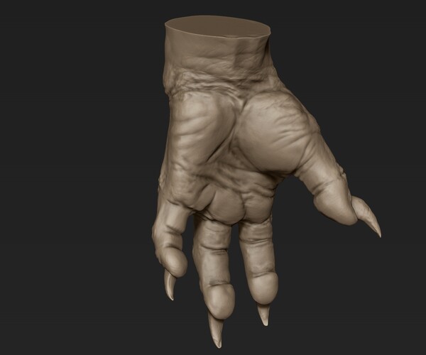 ArtStation - Creature Hand 1 | Resources