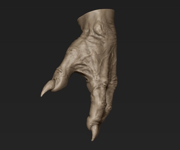 ArtStation - Creature Hand 1 | Resources