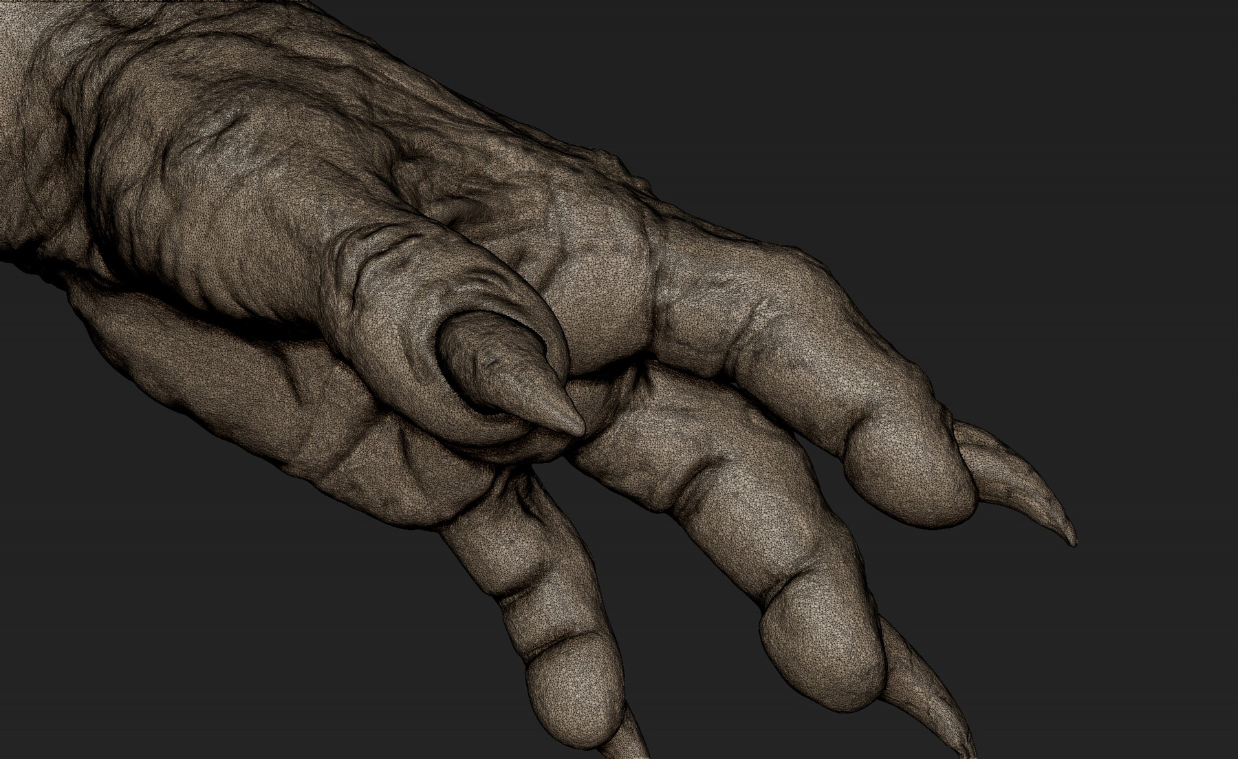 ArtStation - Creature Hand 1 | Resources