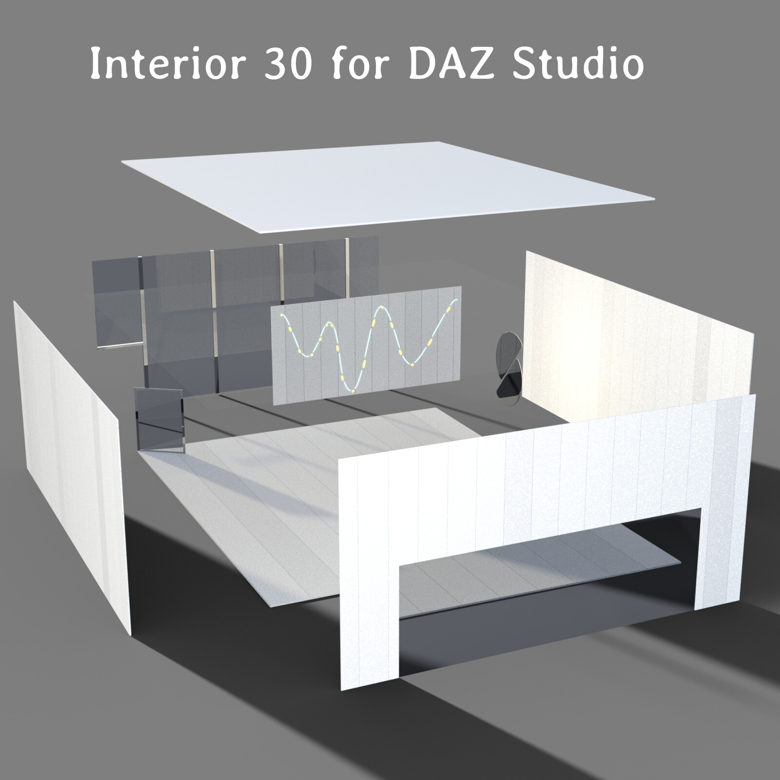 ArtStation - Interior 30 (Entry Hall) for DAZ Studio | Resources
