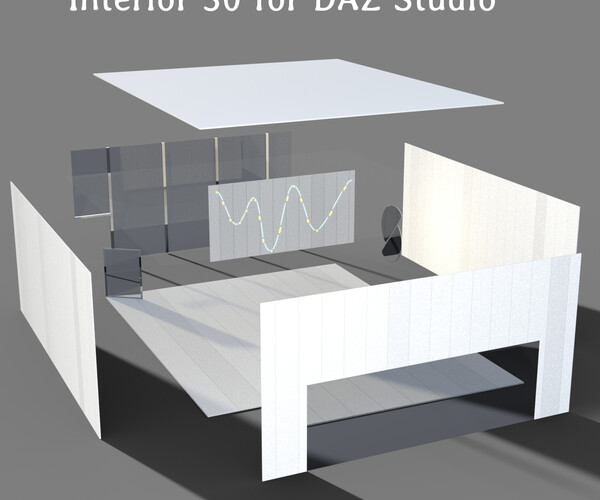 ArtStation - Interior 30 (Entry Hall) for DAZ Studio | Resources
