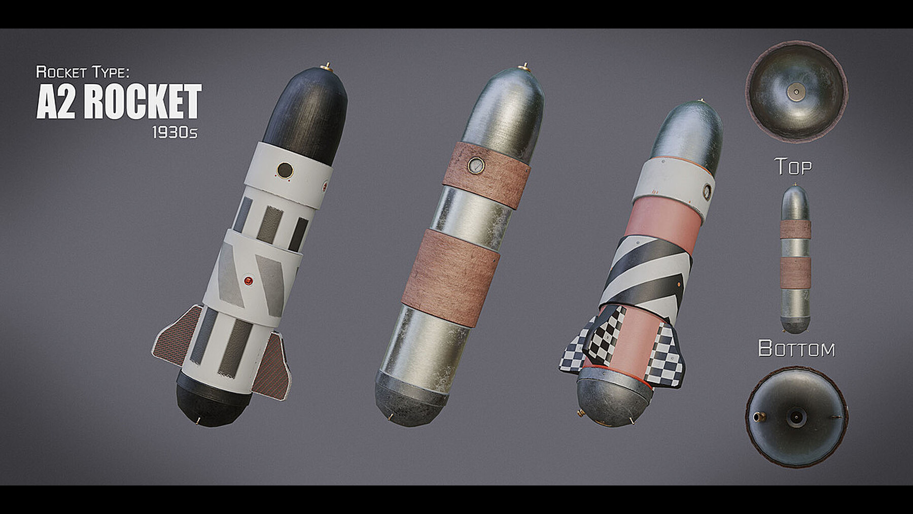 ArtStation - Space Age Invasion: Massive Modular Rocket Pack | Game Assets