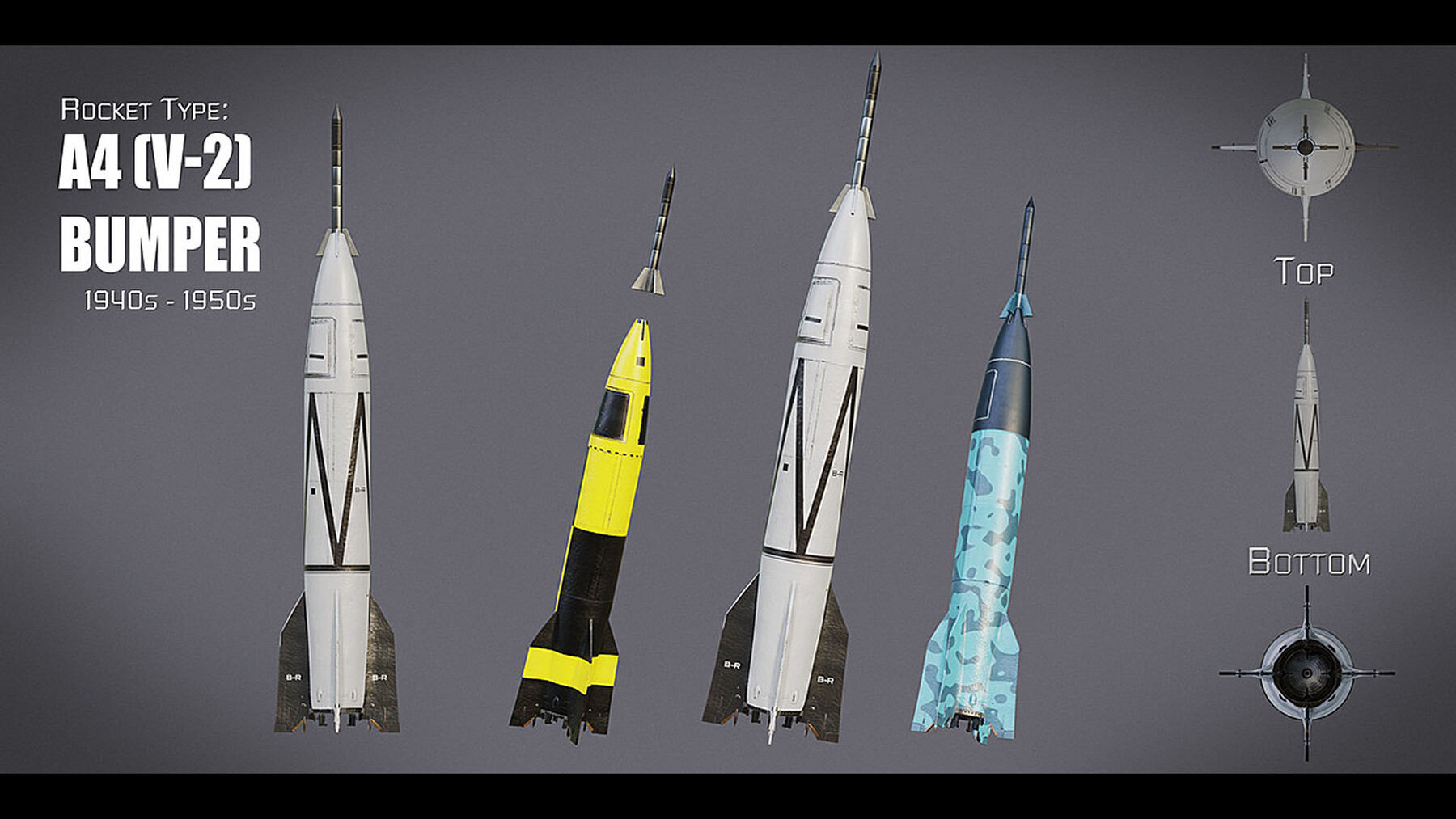 ArtStation - Space Age Invasion: Massive Modular Rocket Pack | Game Assets