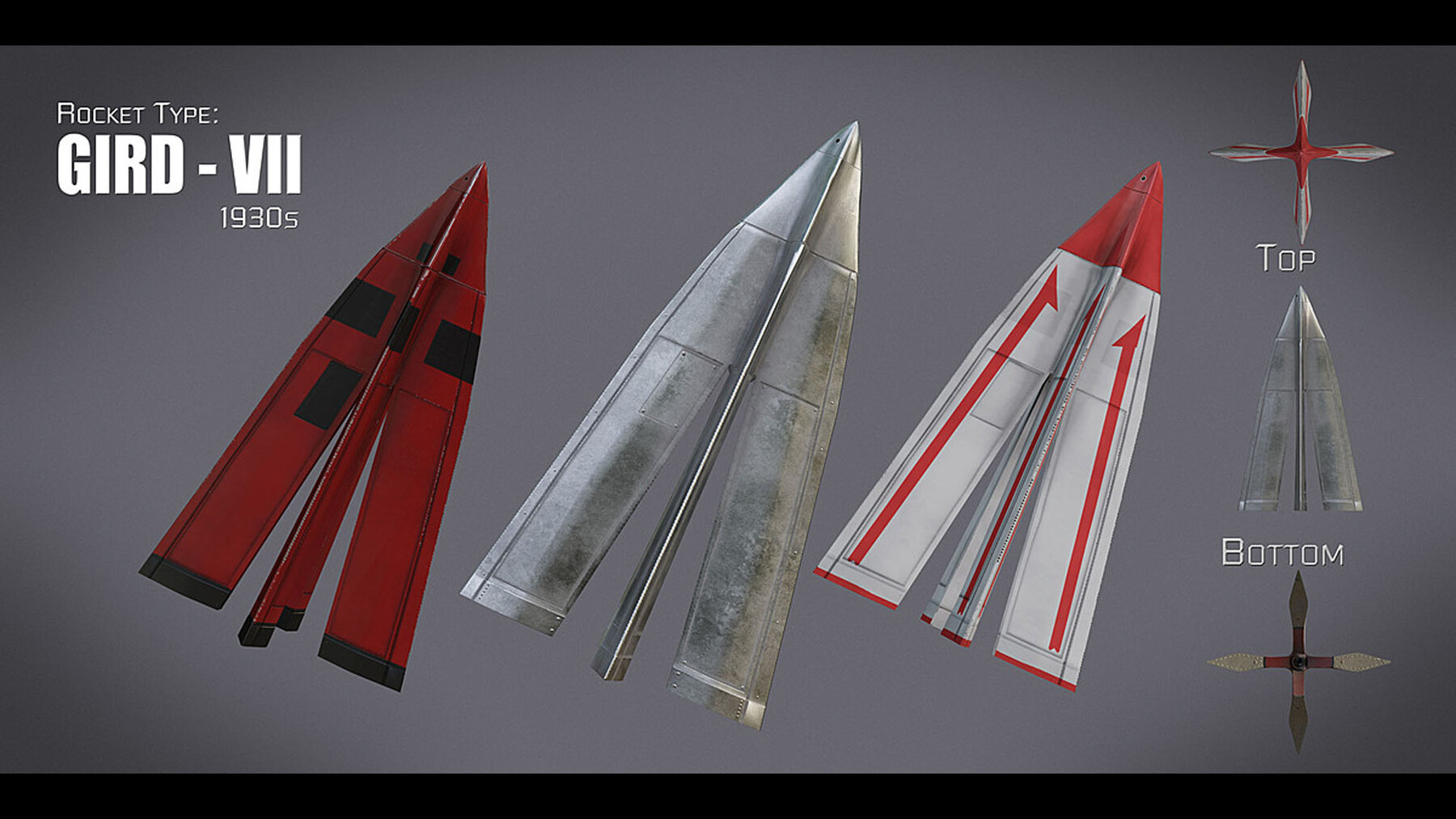 ArtStation - Space Age Invasion: Massive Modular Rocket Pack | Game Assets