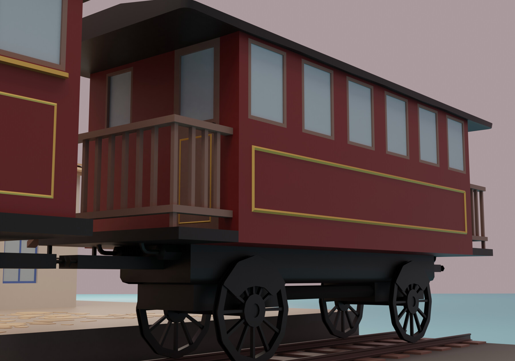 ArtStation - Train station | Game Assets