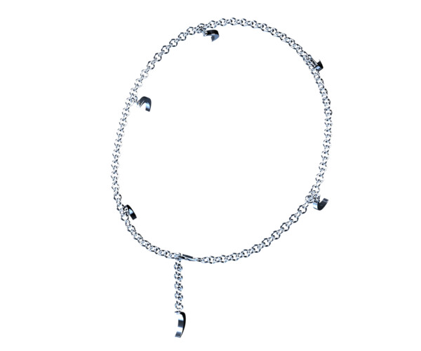 ArtStation - Silver Moon Sickle Charm Bracelet | Resources
