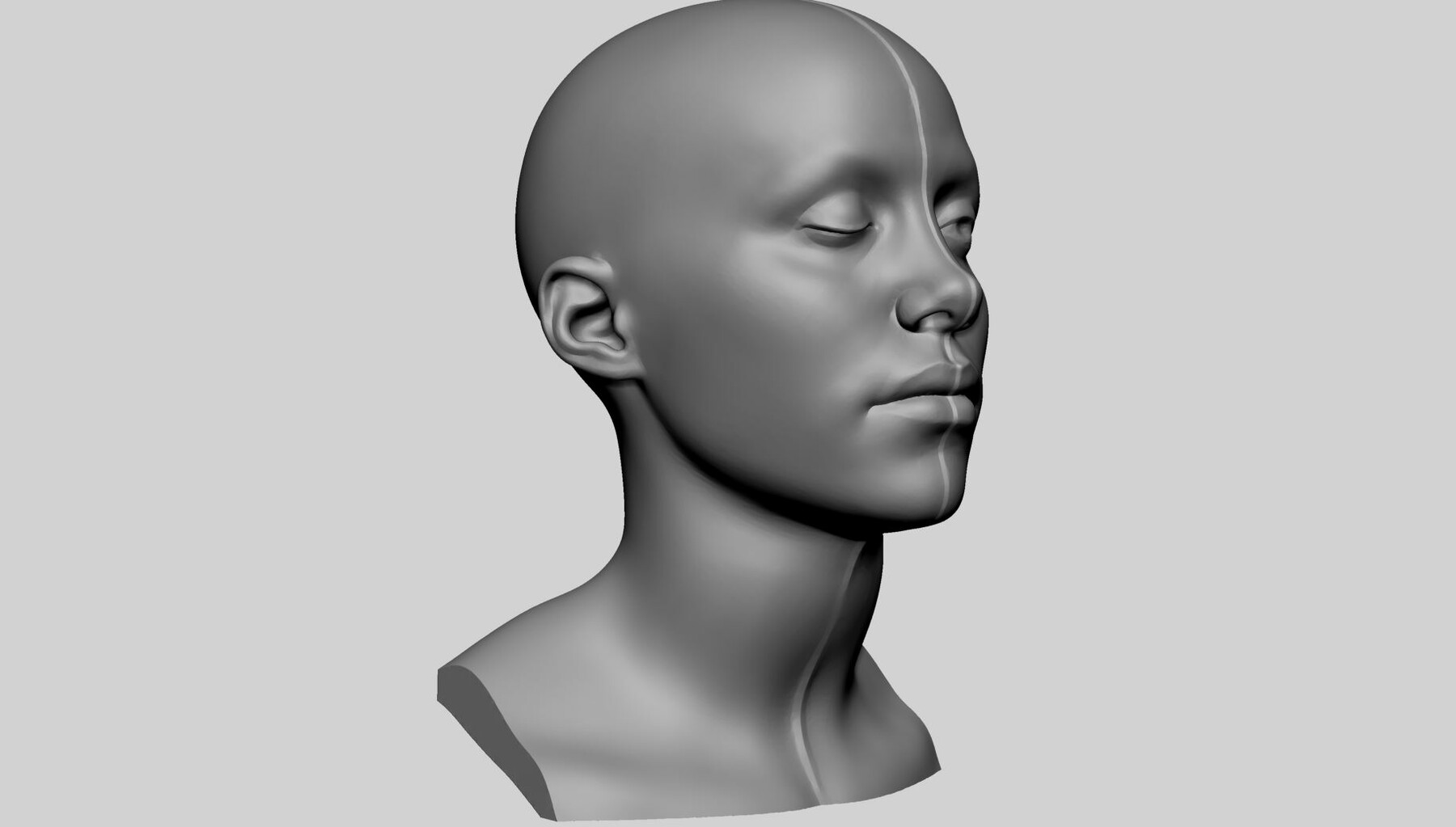 ArtStation - Female Head Printable | Resources