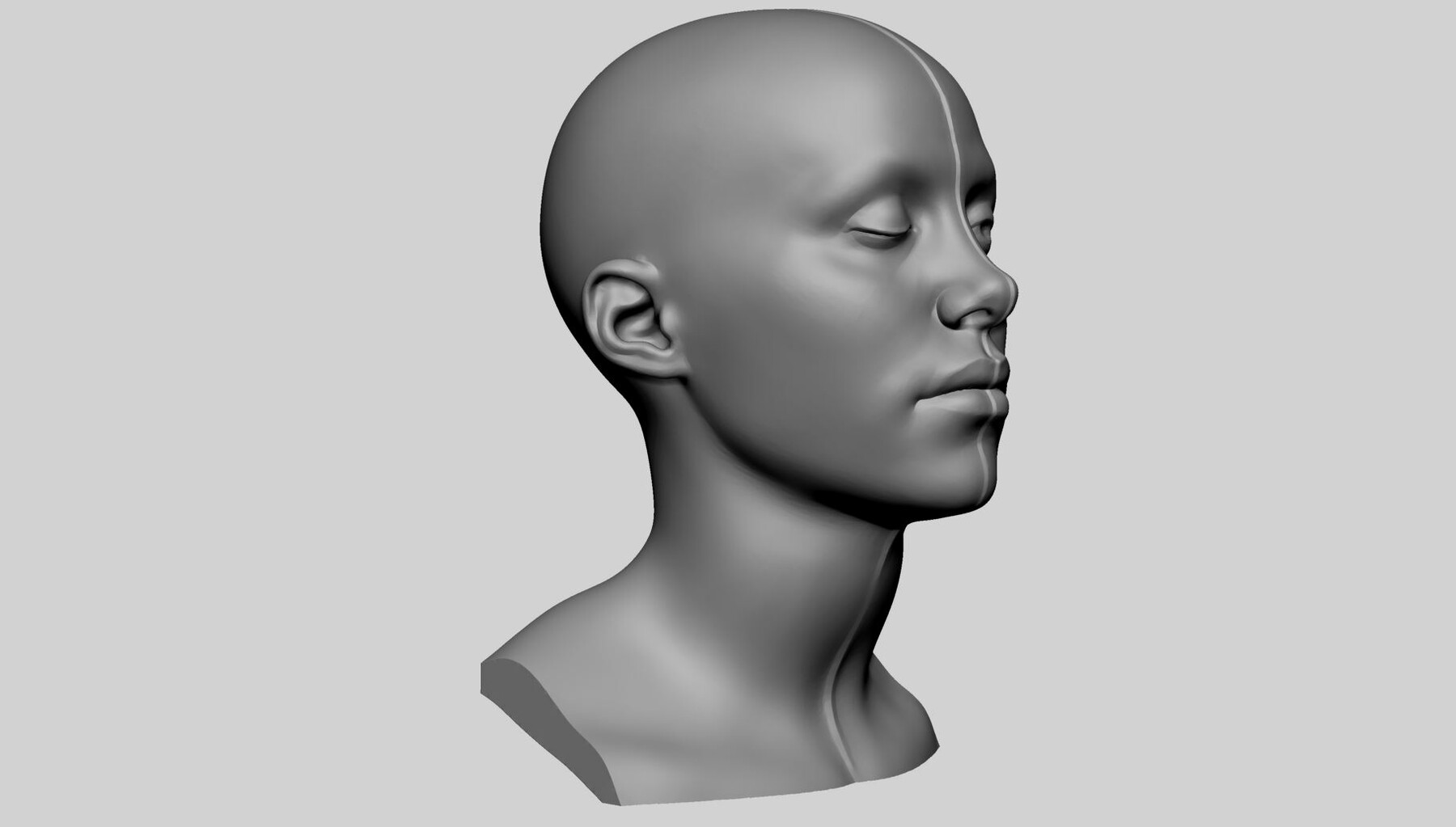 ArtStation - Female Head Printable | Resources