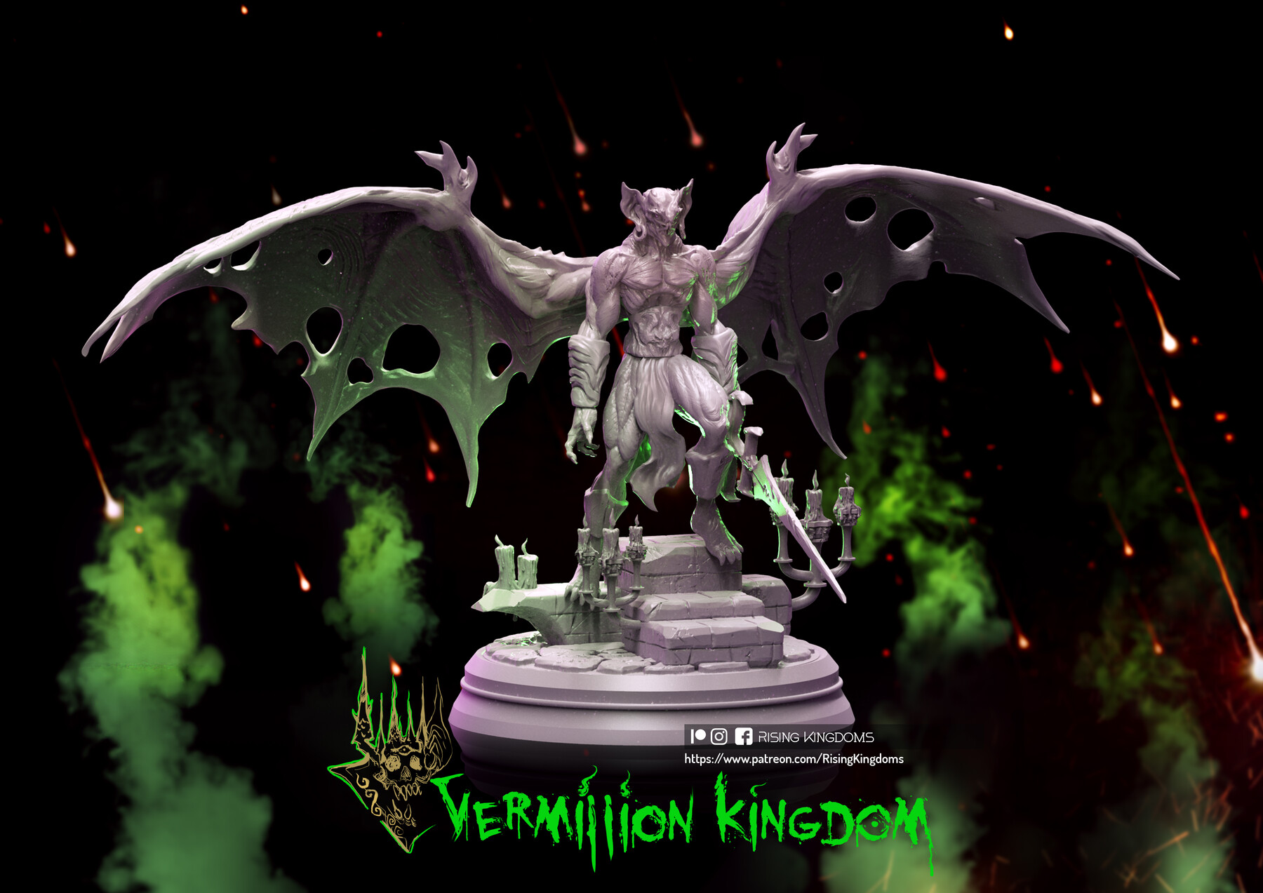 ArtStation - Vampire Master candles (STL file for 3D printing) | Resources