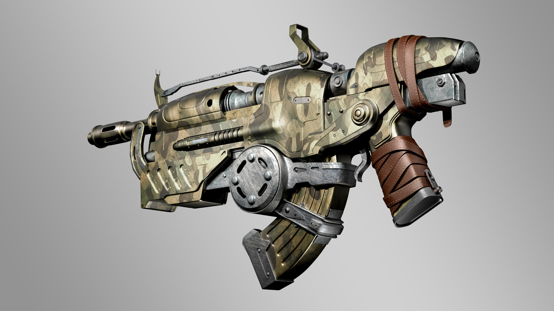 ArtStation - WEAPON 3D MODEL GUN | Game Assets