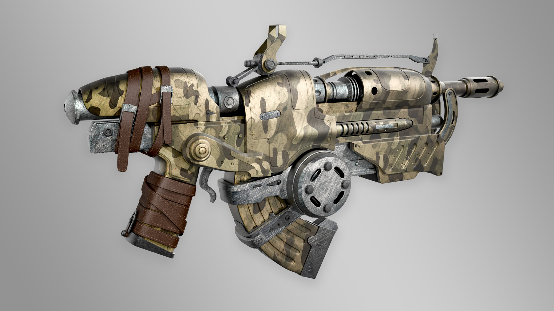ArtStation - WEAPON 3D MODEL GUN | Game Assets