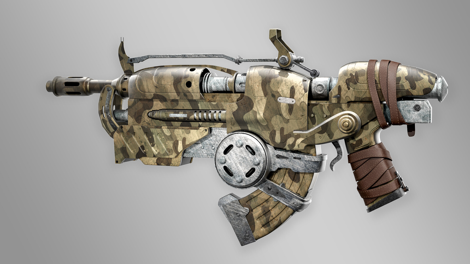 ArtStation - WEAPON 3D MODEL GUN | Game Assets