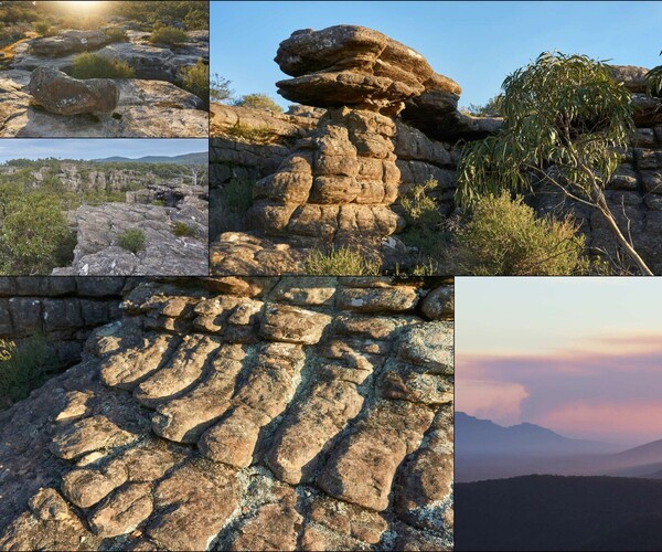 ArtStation - 326 photos of Bubble Bulging Rock Plateaus | Resources