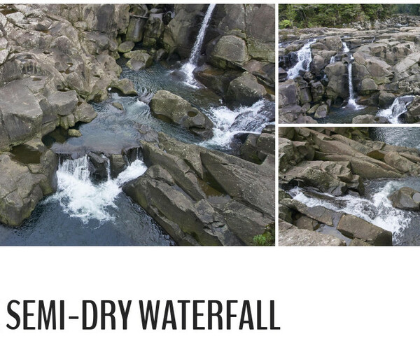 ArtStation - 169 photos of Large Semi-Dry Waterfall | Resources