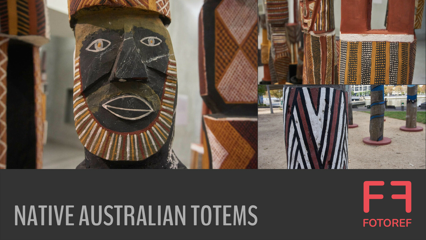 ArtStation - 73 photos of Native Australian Totems | Resources