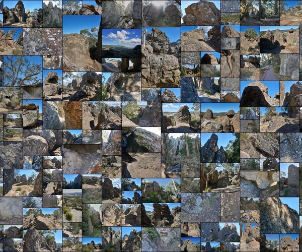 ArtStation - 688 photos of Rock Pillar Maze | Resources