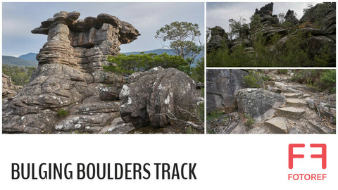ArtStation - 193 photos of Bulging Boulders Track | Resources