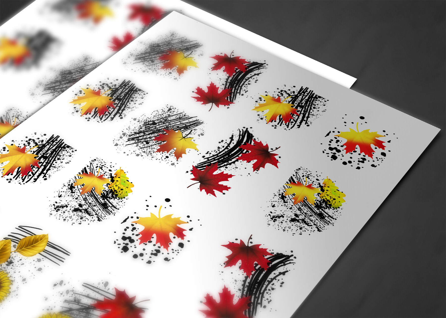 ArtStation - pack 3 stickers and decals +500 | Game Assets