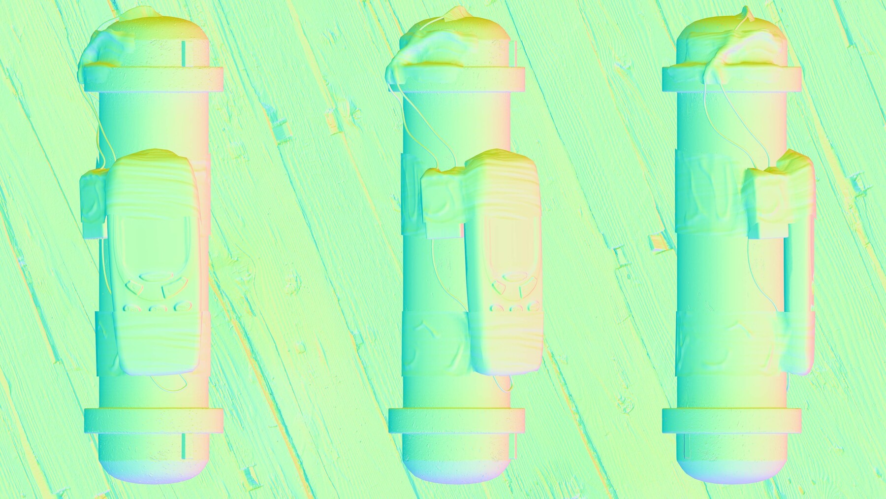 ArtStation - IED Pipe Bomb - Game Ready Asset | Game Assets